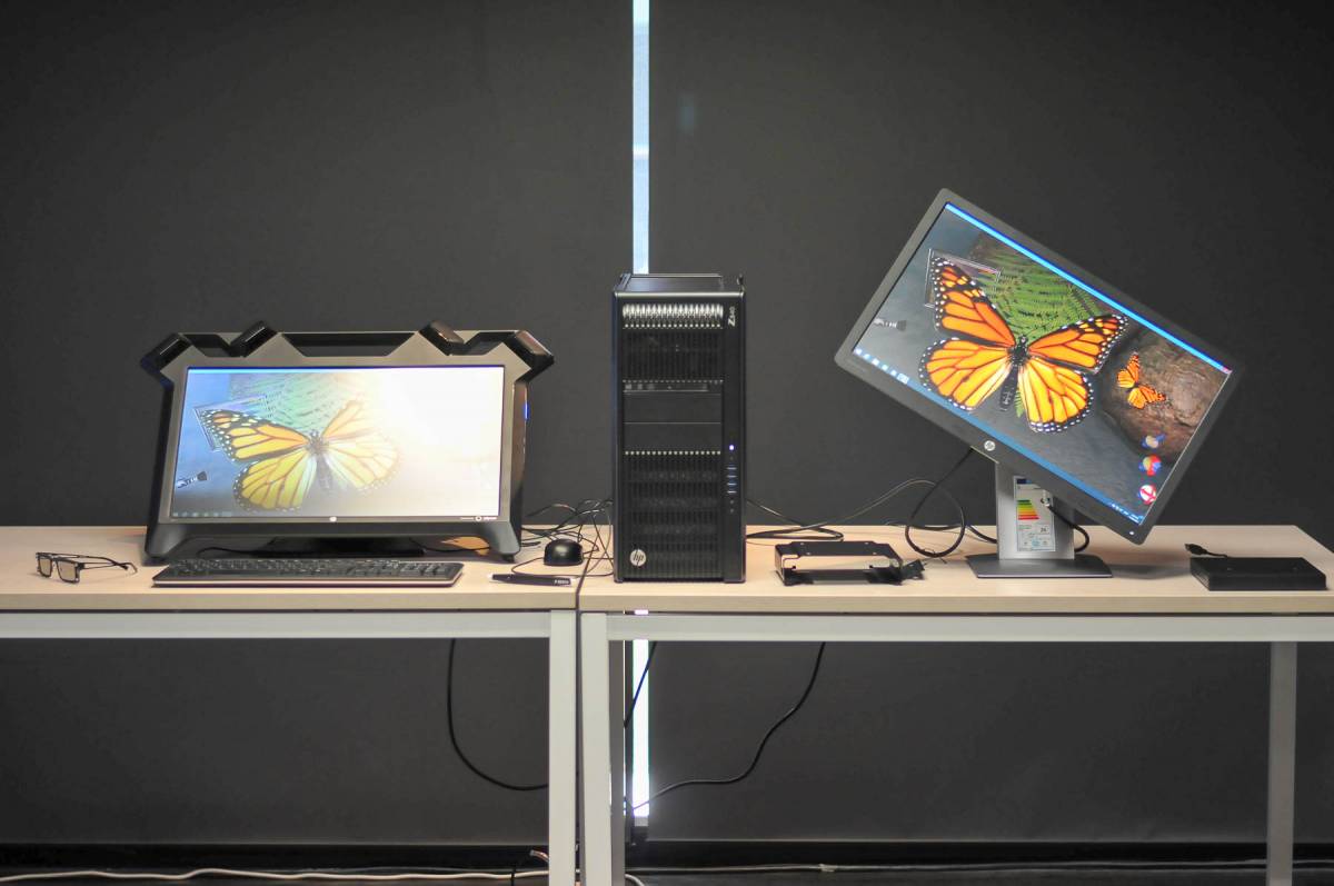 HP Zvr เปิดตัวจอคอม 3 มิติ เจาะผู้ใช้งานด้านการออกแบบ การแพทย์ ออกแบบ 3D กลางอากาศ ตัวแรกของโลก